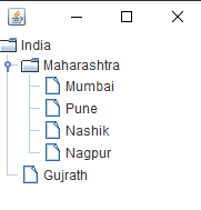Develop a program to demonstrate the use of JTree i Swing Java Programming