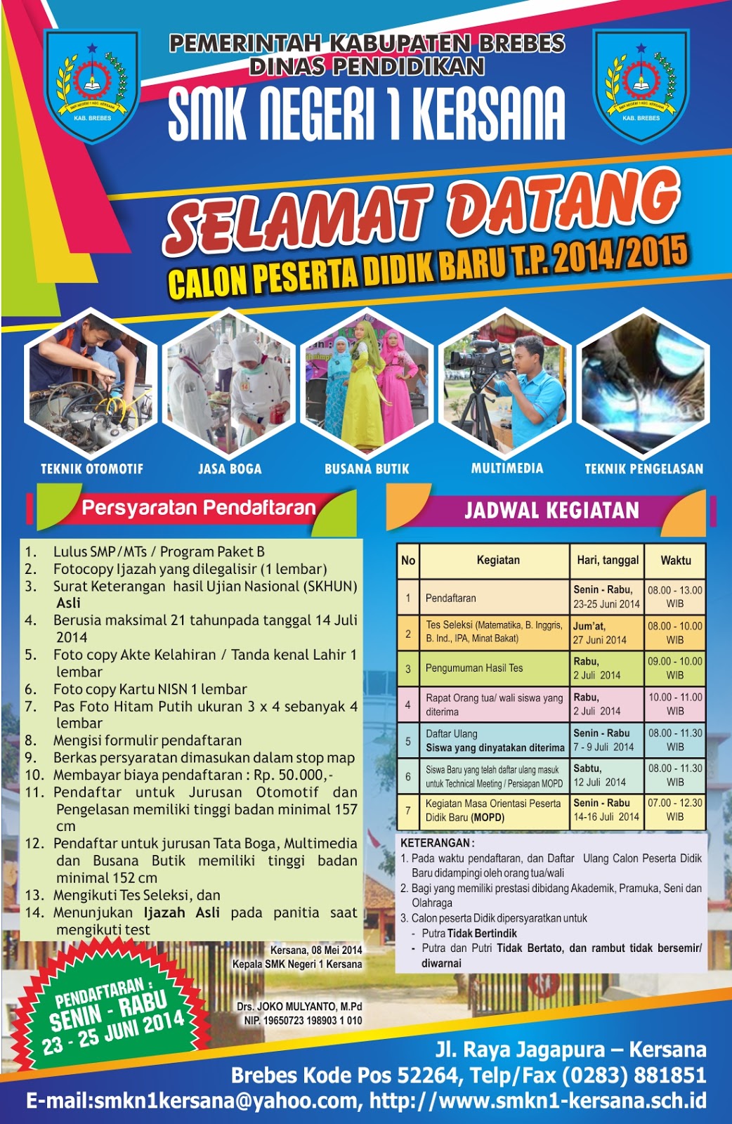 Gaya Terbaru 35+ Contoh Banner SMK