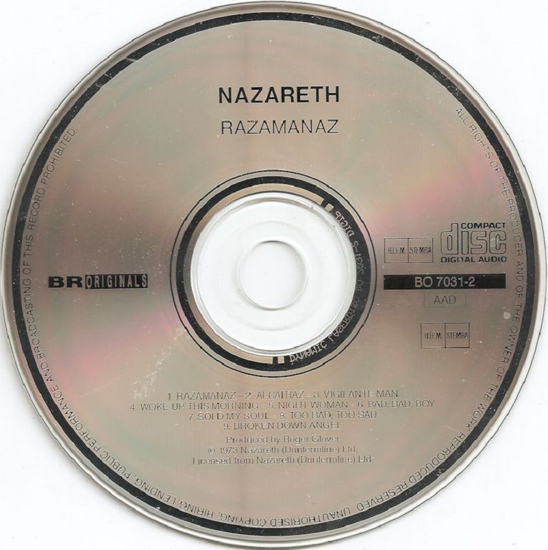 On The Road Again: Nazareth "Razamanaz"