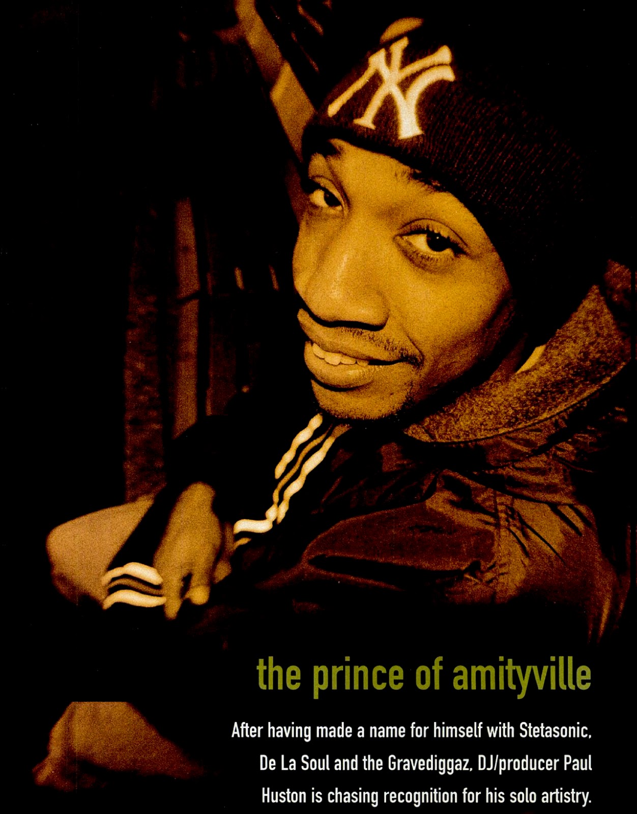 Hip-Hop Nostalgia: Prince Paul in CMJ Monthly (March, 1999)