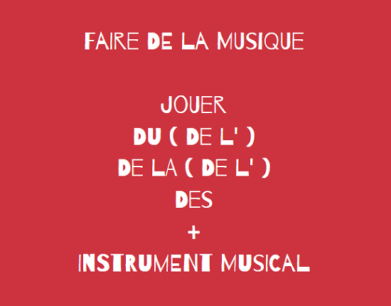 FLE en ESO: Vocabulaire , les instruments de musique : activités