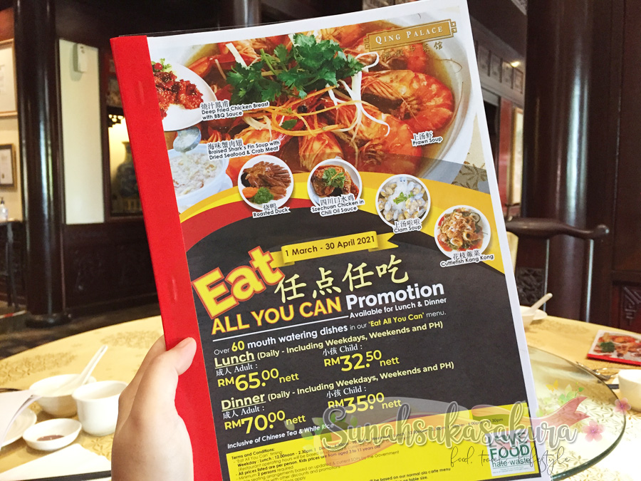 Sedap Betul Deep Fried Chicken Breast with BBQ Sauce @ Qing Palace ...