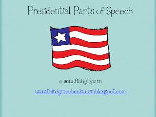 Classroom Freebies Too: Presidential Parts of Speech