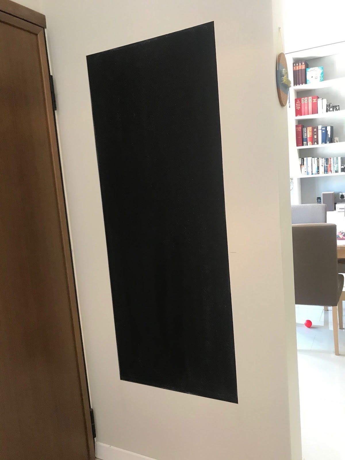 HOW TO MAKE A CHALKBOARD WALL