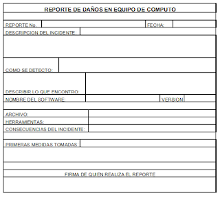 Formato de fallas : Importancia de los reportes de fallas en los ...