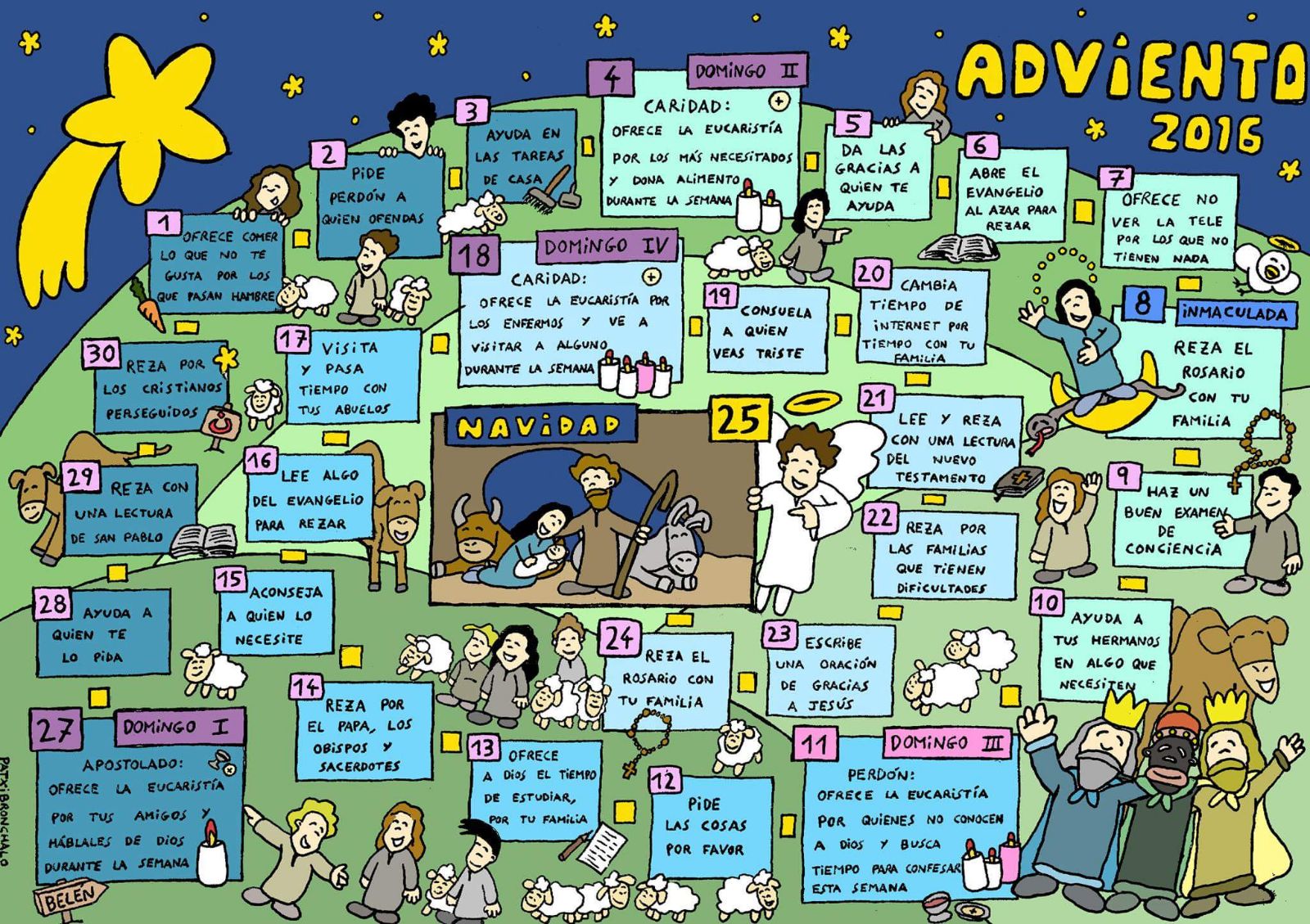 Ntra Sra de Gracia: CALENDARIO DE ADVIENTO