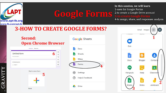 Creating quiz using Google forms
