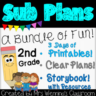 Lesson Plans & More by Mrs Wenning's Classroom!: Sub Plans (multi-day ...