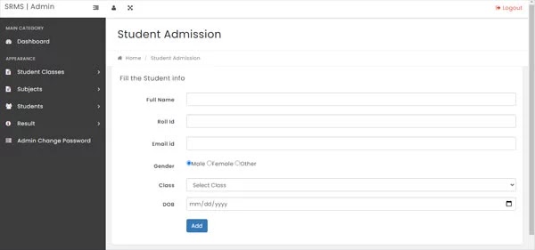 Online Student Result Management System in PHP / MySQL with Full Source ...