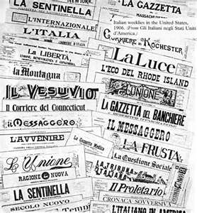 Tuscumbria: Italian Newspapers