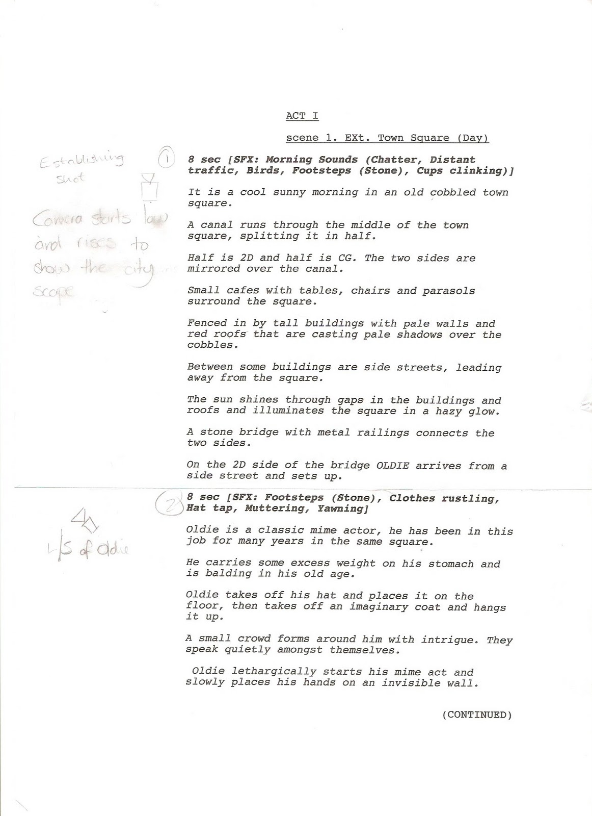 Ratworks R Shooting Script Finalised 25 10 11