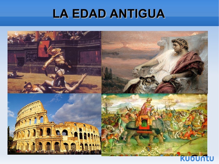 un viaje a través del tiempo: La Edad Antigua. Breve definición