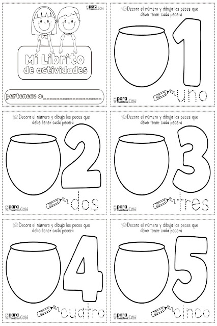 Mi Librito de Actividades Preescolar | Mundo de Rukkia