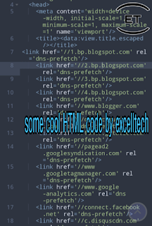 Some cool HTML code - Excelltech