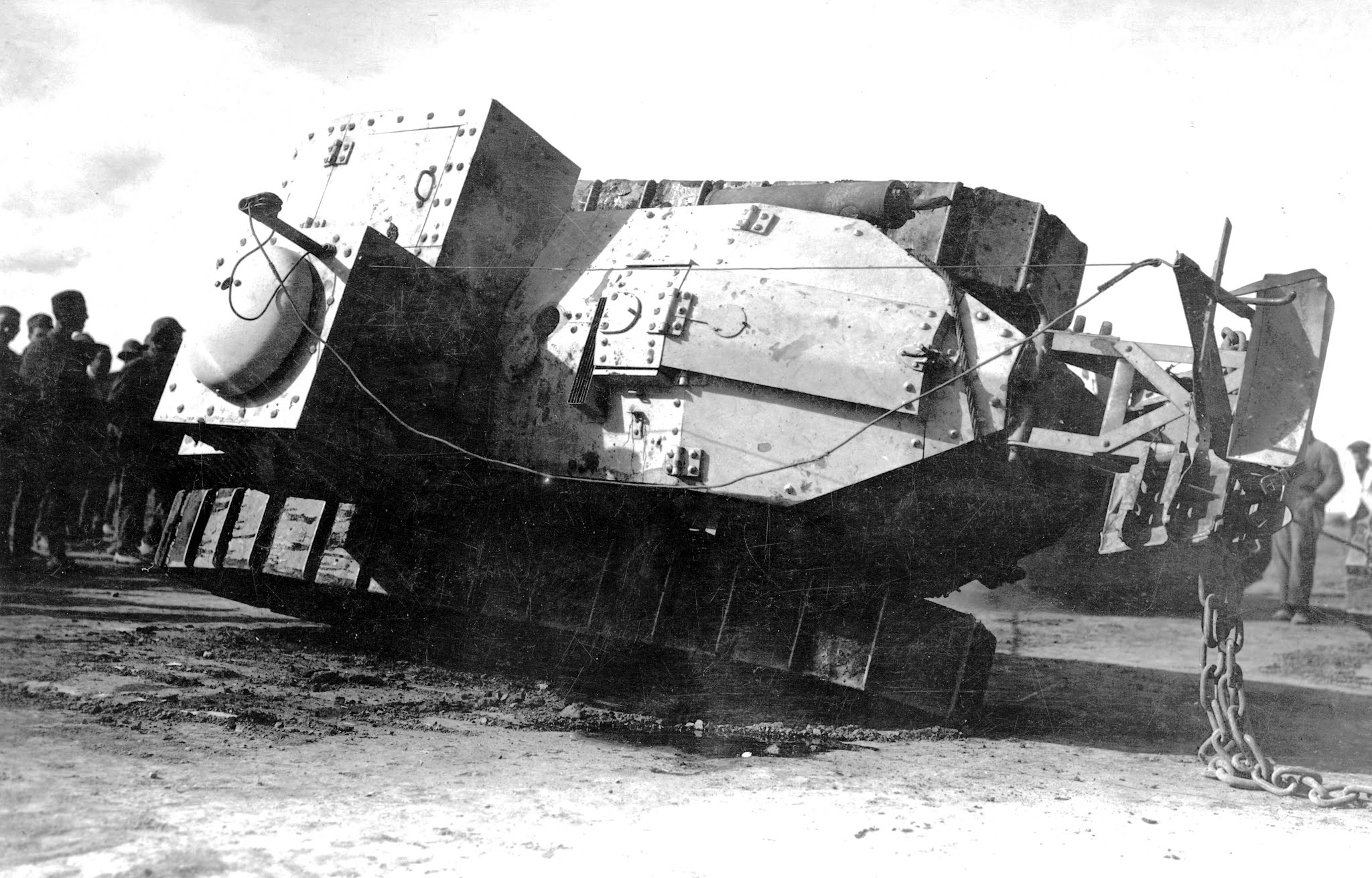 WARFARE Blog: GALERIA: Carros de assalto Renault FT-17 na Guerra do Rife