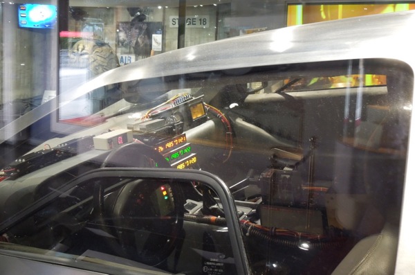 Hollywood Movie Costumes and Props: Original DeLorean Time Machine car ...