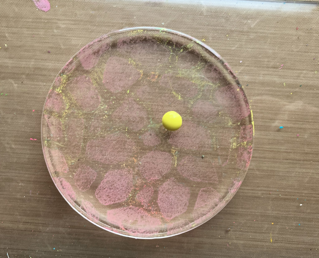 Painting Gel Prints With ZenART Brushes