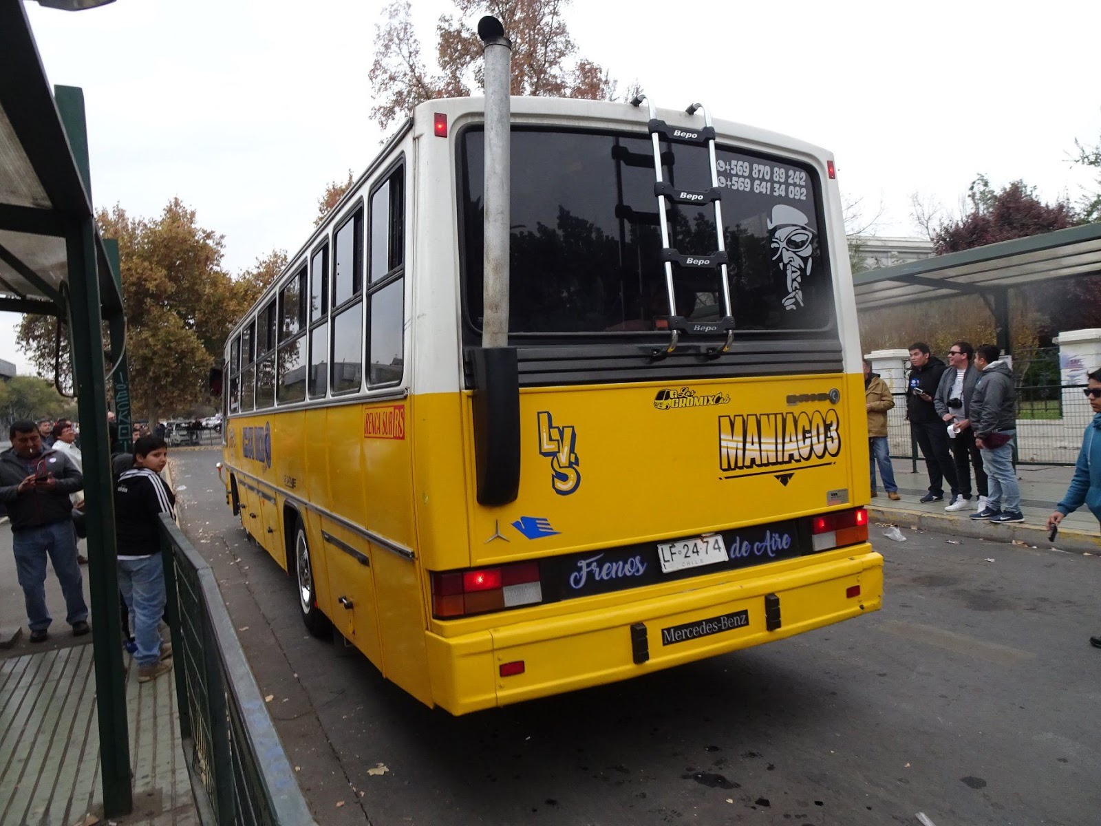 Buses amarillos de Santiago, recordados y nunca olvidados