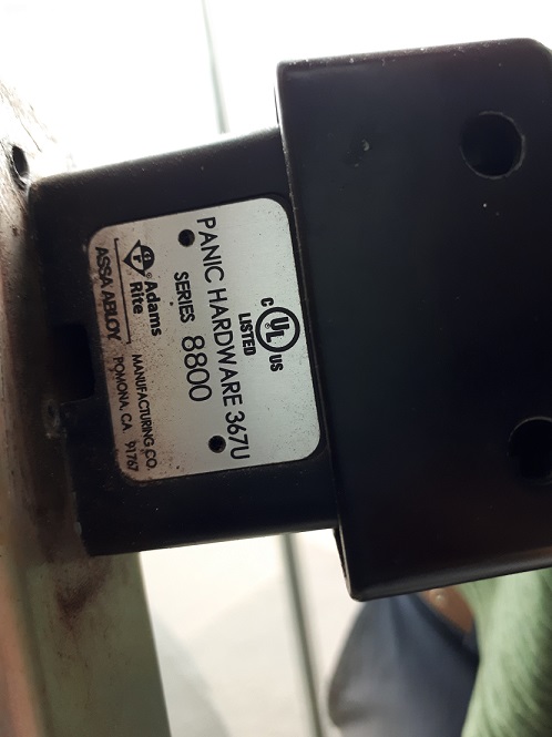 Recently Installed-Adams Rite 8800 Series: Life Safety-Security