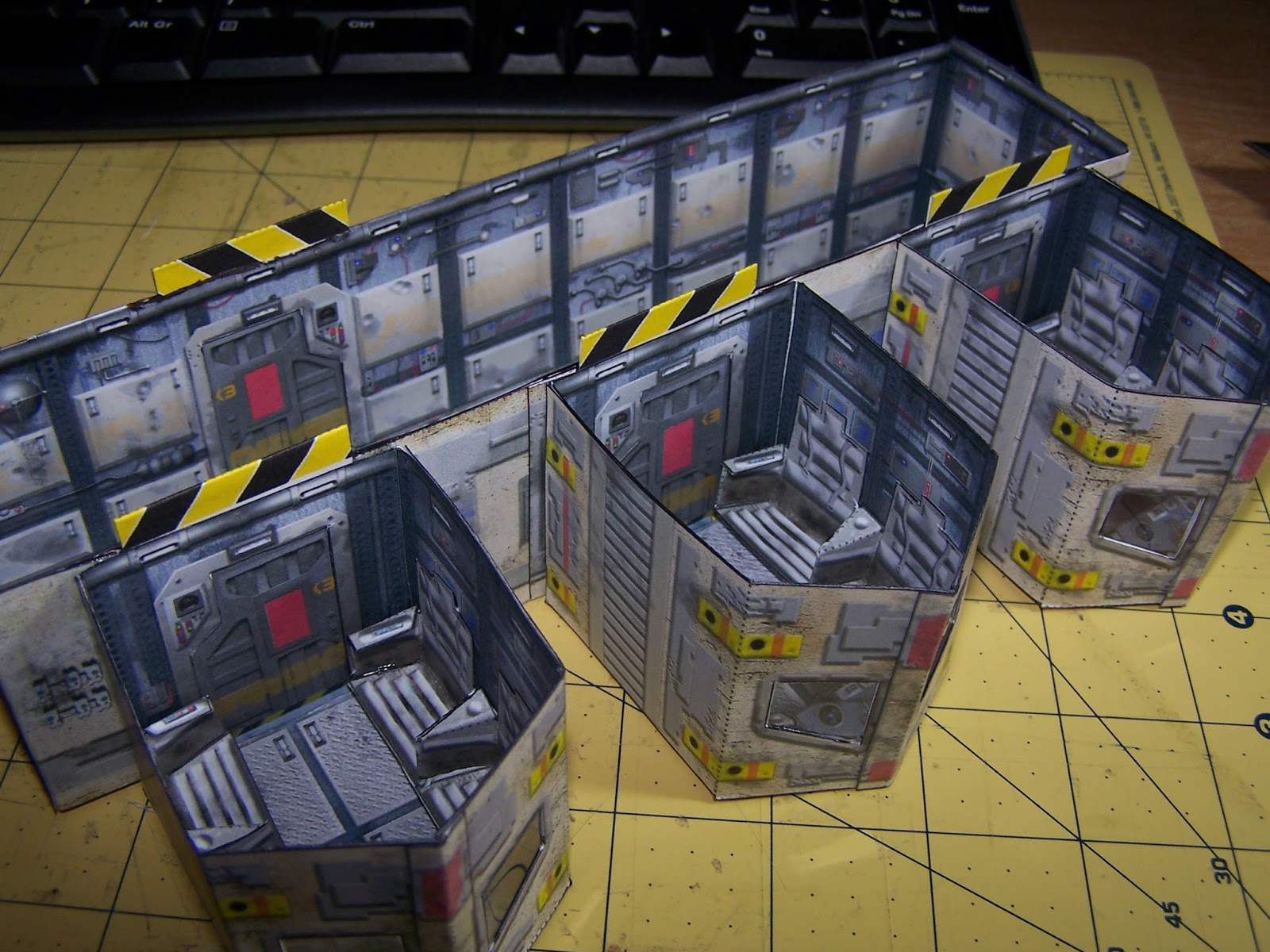 Another Glorious Day In The Corps: Papercraft Deep Space Freighter ...