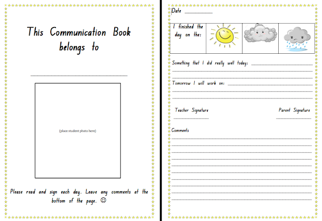 The Continuous Classroom: Communication Book