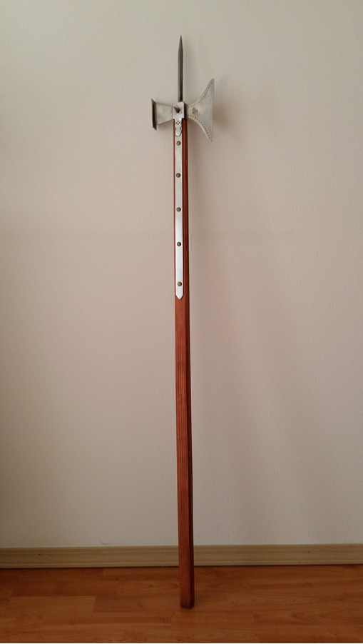WAB Corner: 15th C. Medieval Pole Axe - Repro Finished