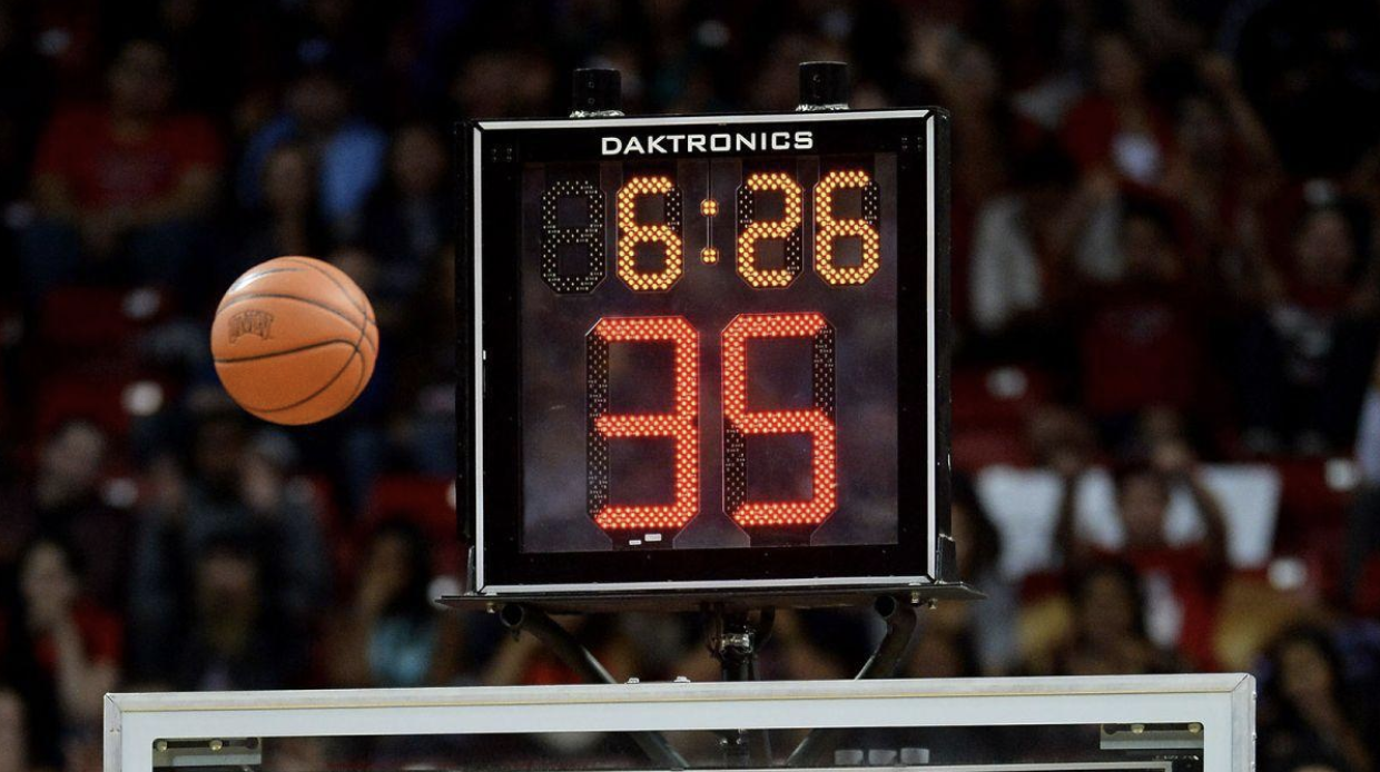 Play clock vs. game clock