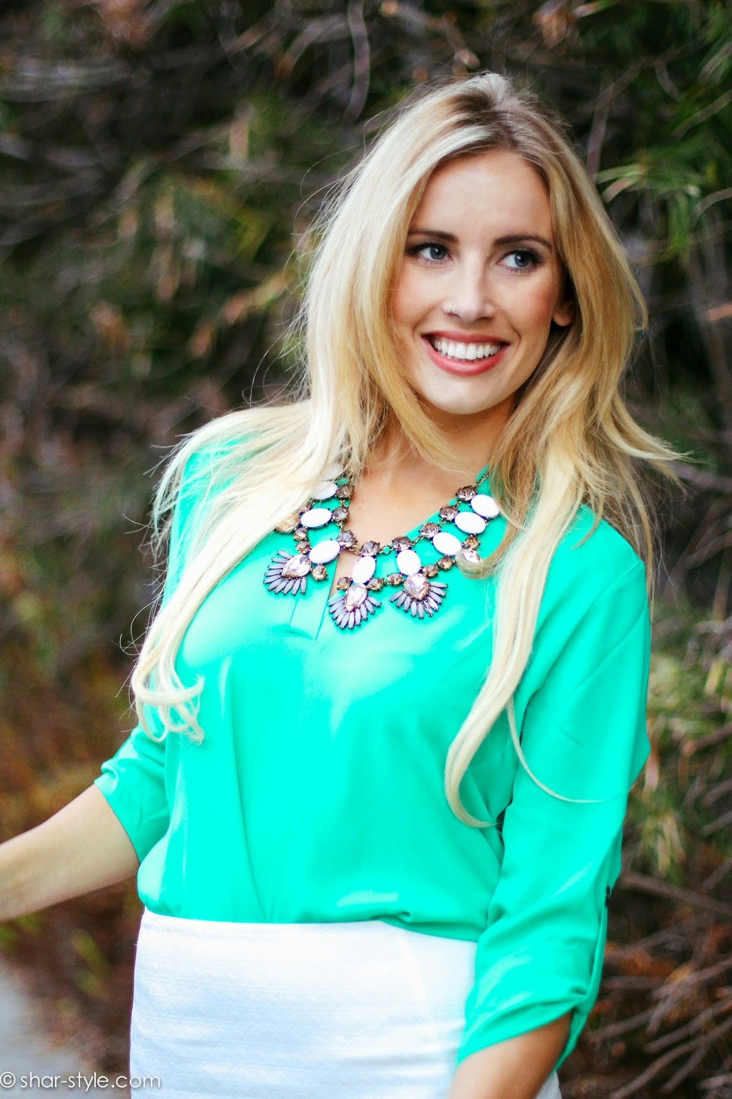 Shar Style By Sharrah Robeson: Pop of Green