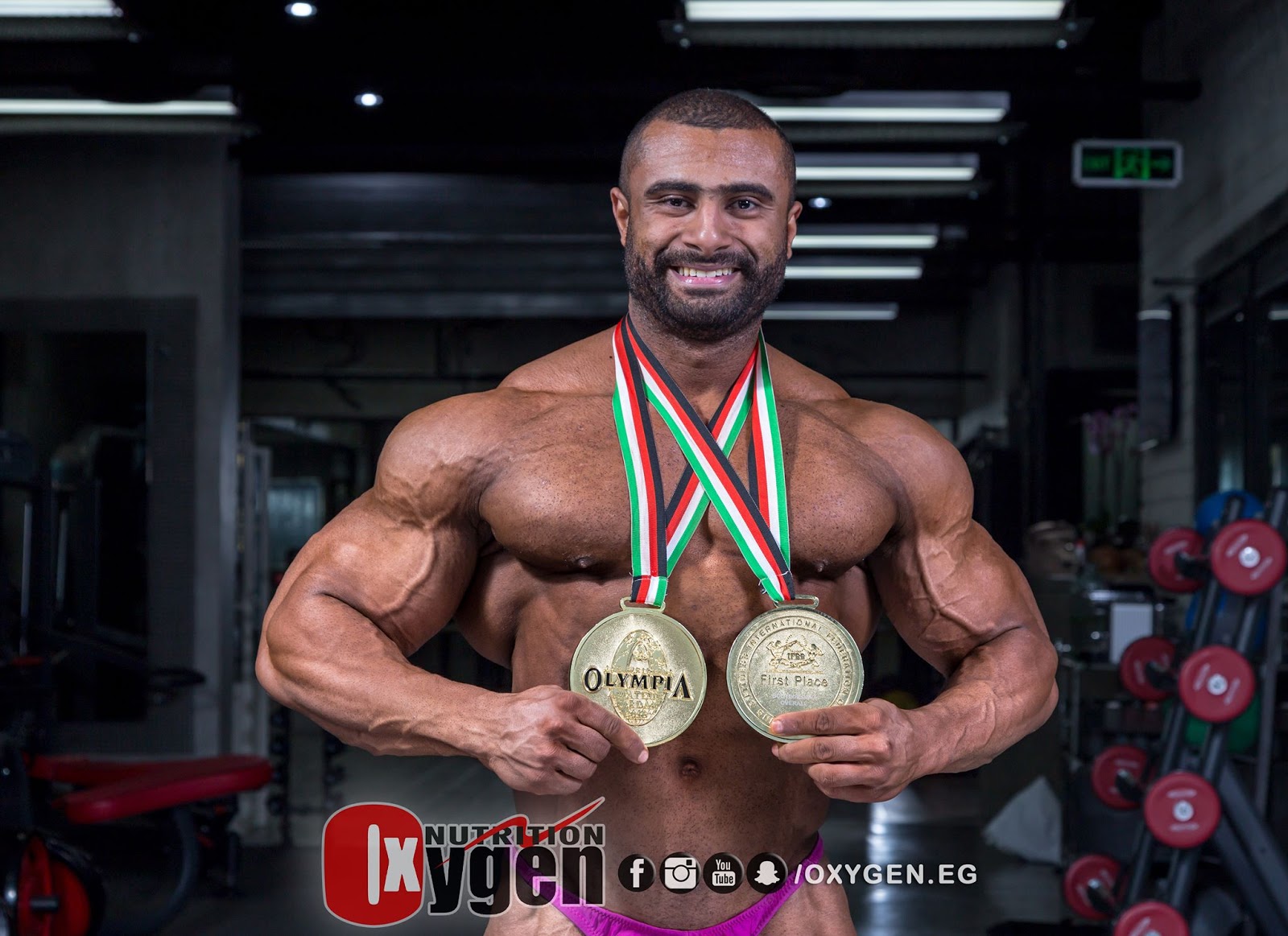 Muscle Lover: Egyptian IFBB Pro bodybuilder Ahmed Shams