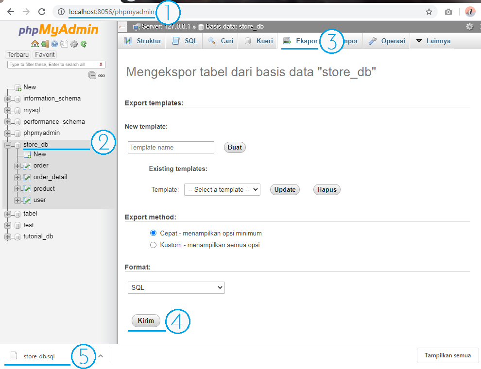 Cara Ekspor dan Impor Database pada MARIA DB / MYSQL - LangIT Tutorial