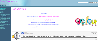 Tú y yo para ellos: Lectoescritura: las vocales