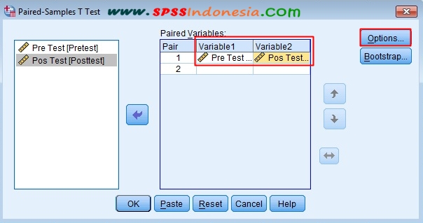 Cara Uji Paired Sample T-Test dan Interpretasi dengan SPSS - SPSS Indonesia