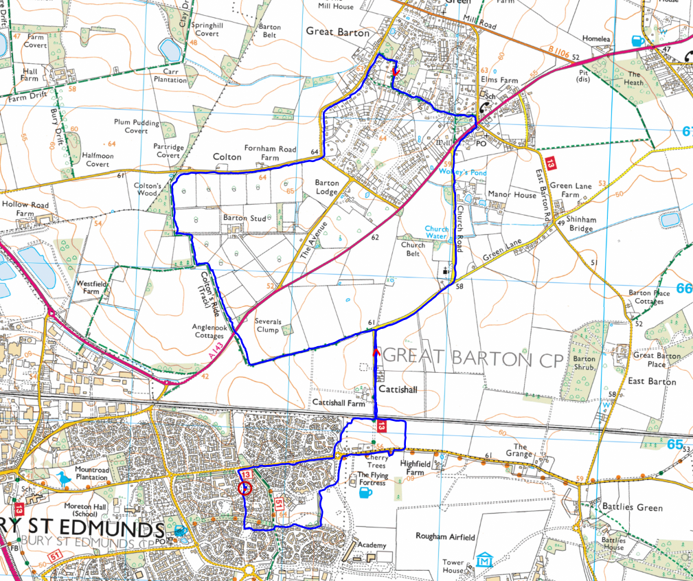 Reinterred: Great Barton Walk