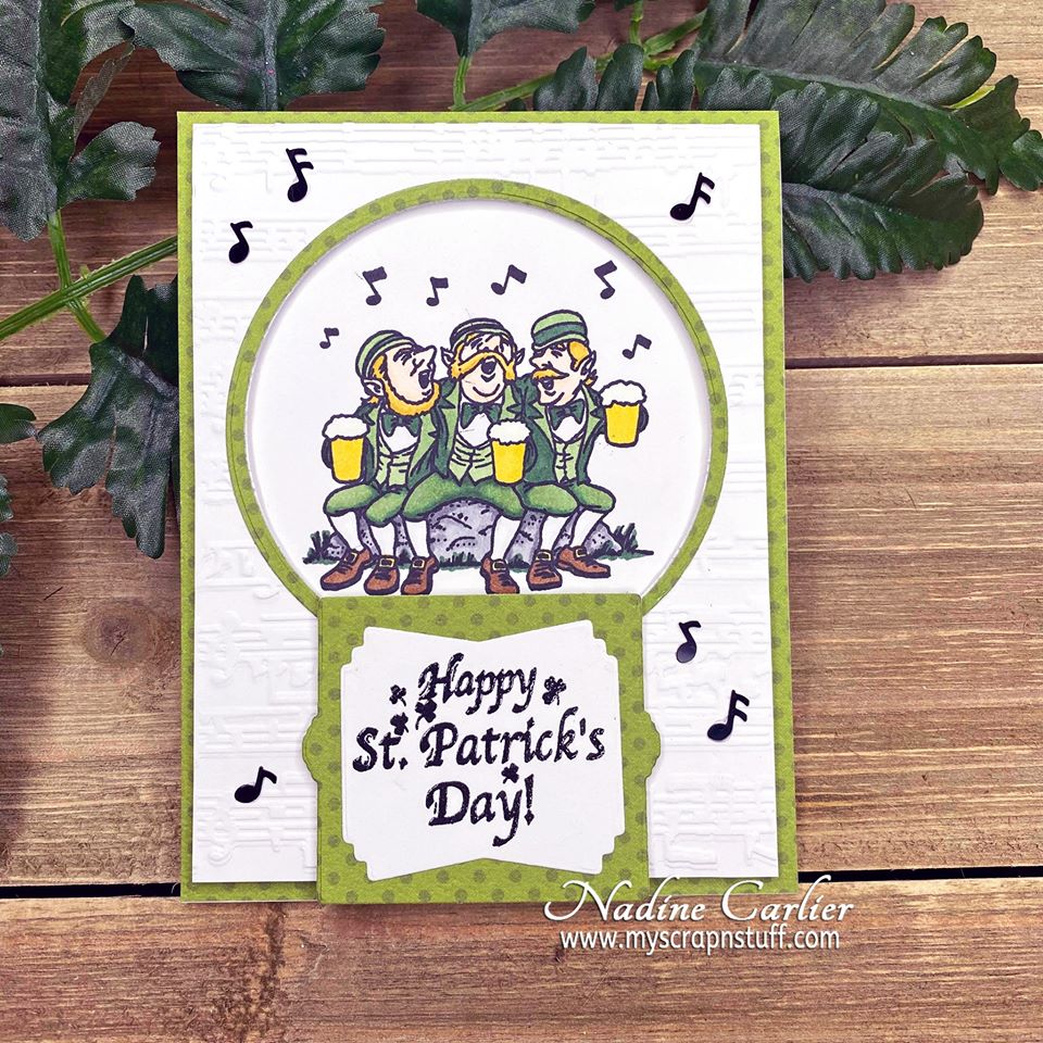 Happy St. Patrick's Day Card ~ Nadine Carlier