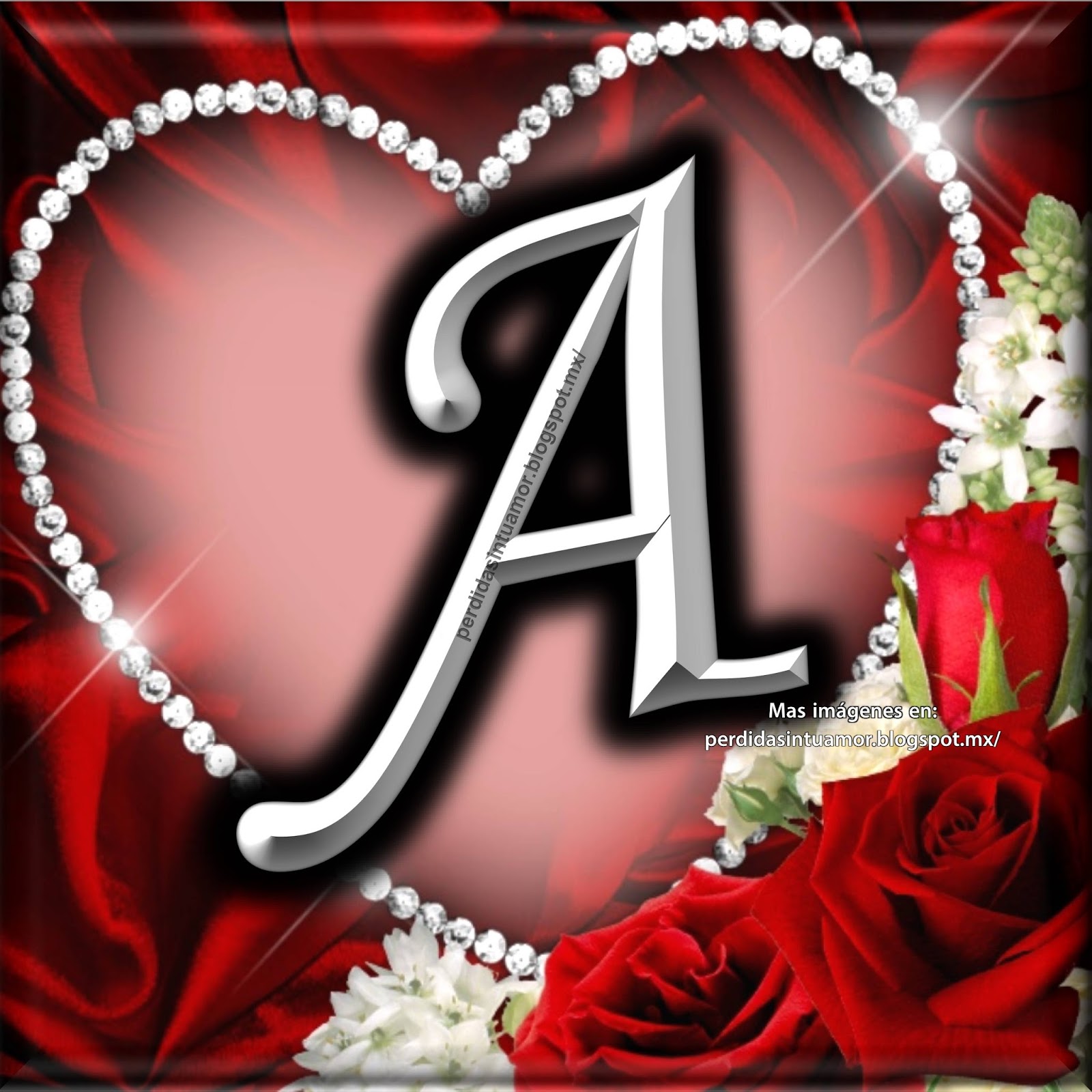 INICIALES Y NOMBRES PARA TI: TU INICIAL DECORADO EN UN CORAZÓN CON ...