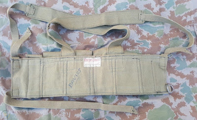 Webbingbabel: Rhodesian Army Chest Rig Fereday and Sons