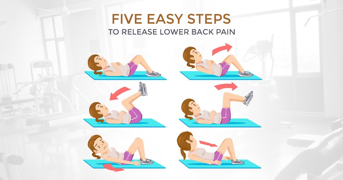 Five Easy Steps to Release Lower Back Pain