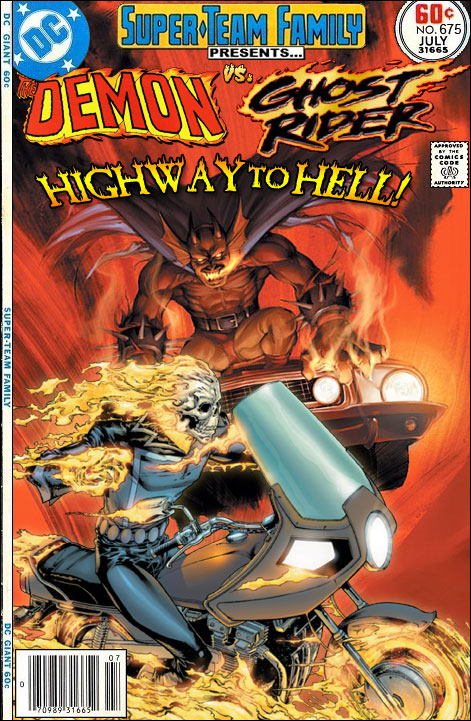 Super-Team Family: The Lost Issues!: The Demon Vs. Ghost Rider