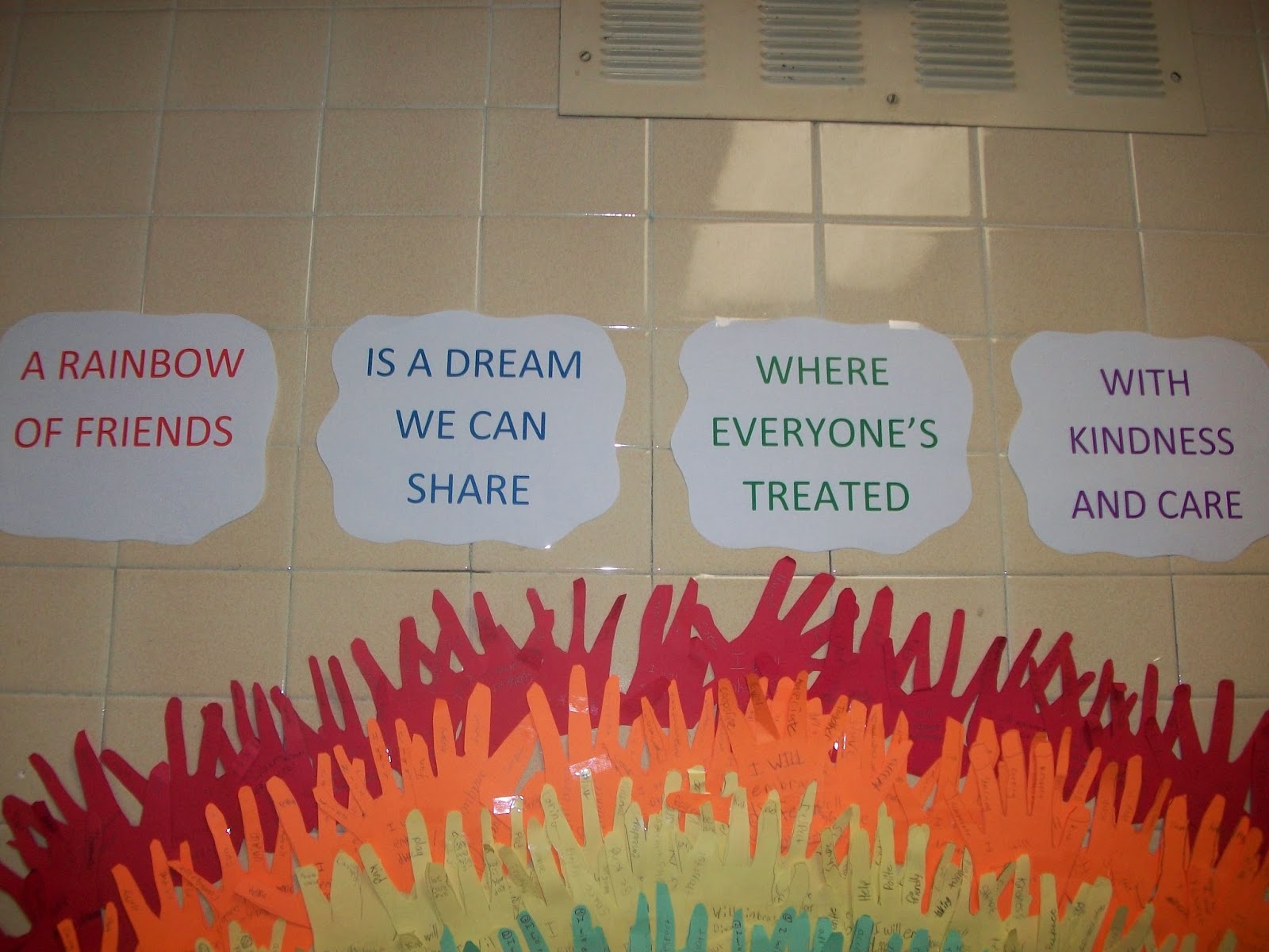 Elementary School Counselors Corner: Rainbow of friends lesson