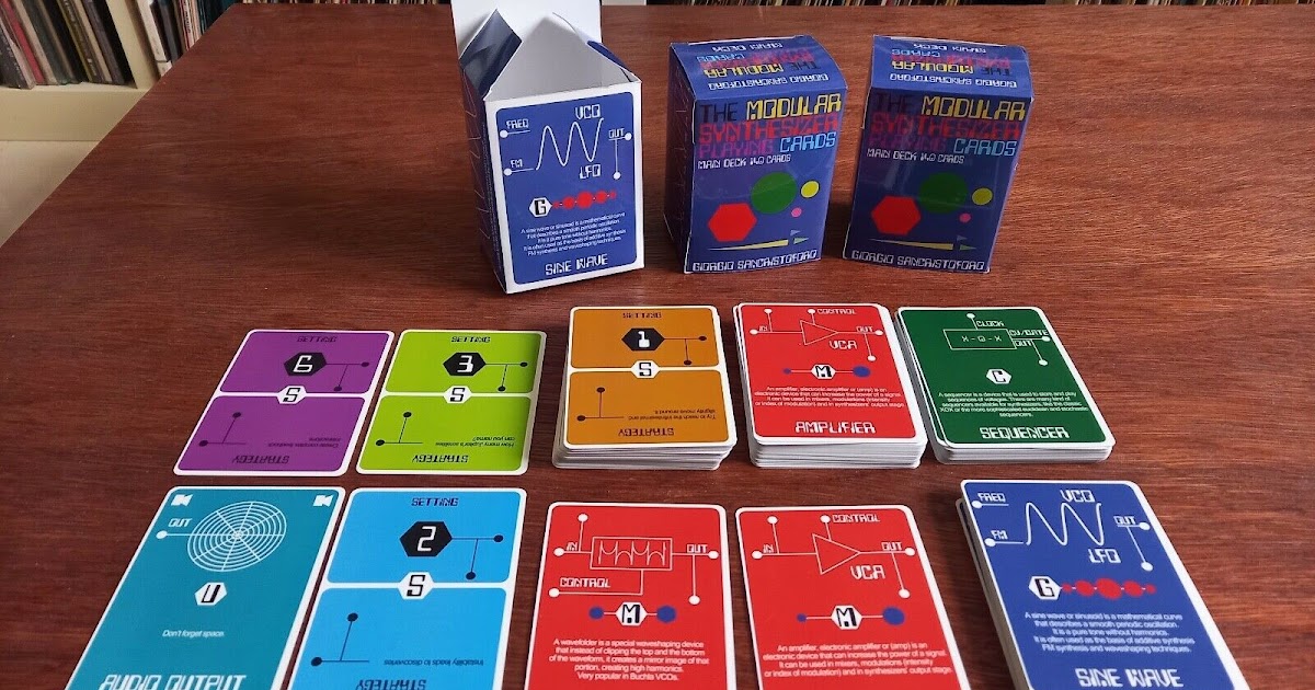MATRIXSYNTH: The Modular Synthesizer Playing Cards