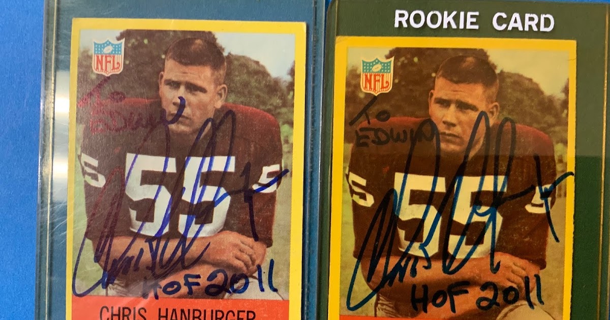 Cardboard Signatures: Chris Hanburger--NFL--HOF