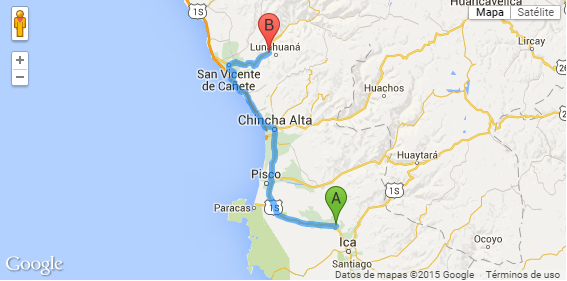 LunahuanaWeb: De Ica a Lunahuaná, cómo llegar