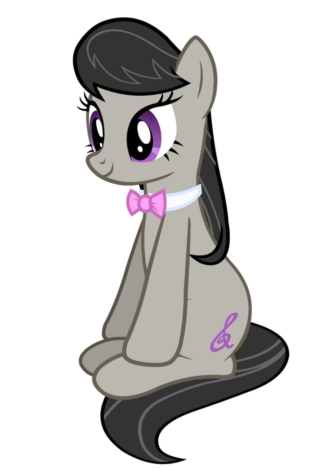 My Little Pony: Dibujos para imprimir y recortar de Octavia Melody