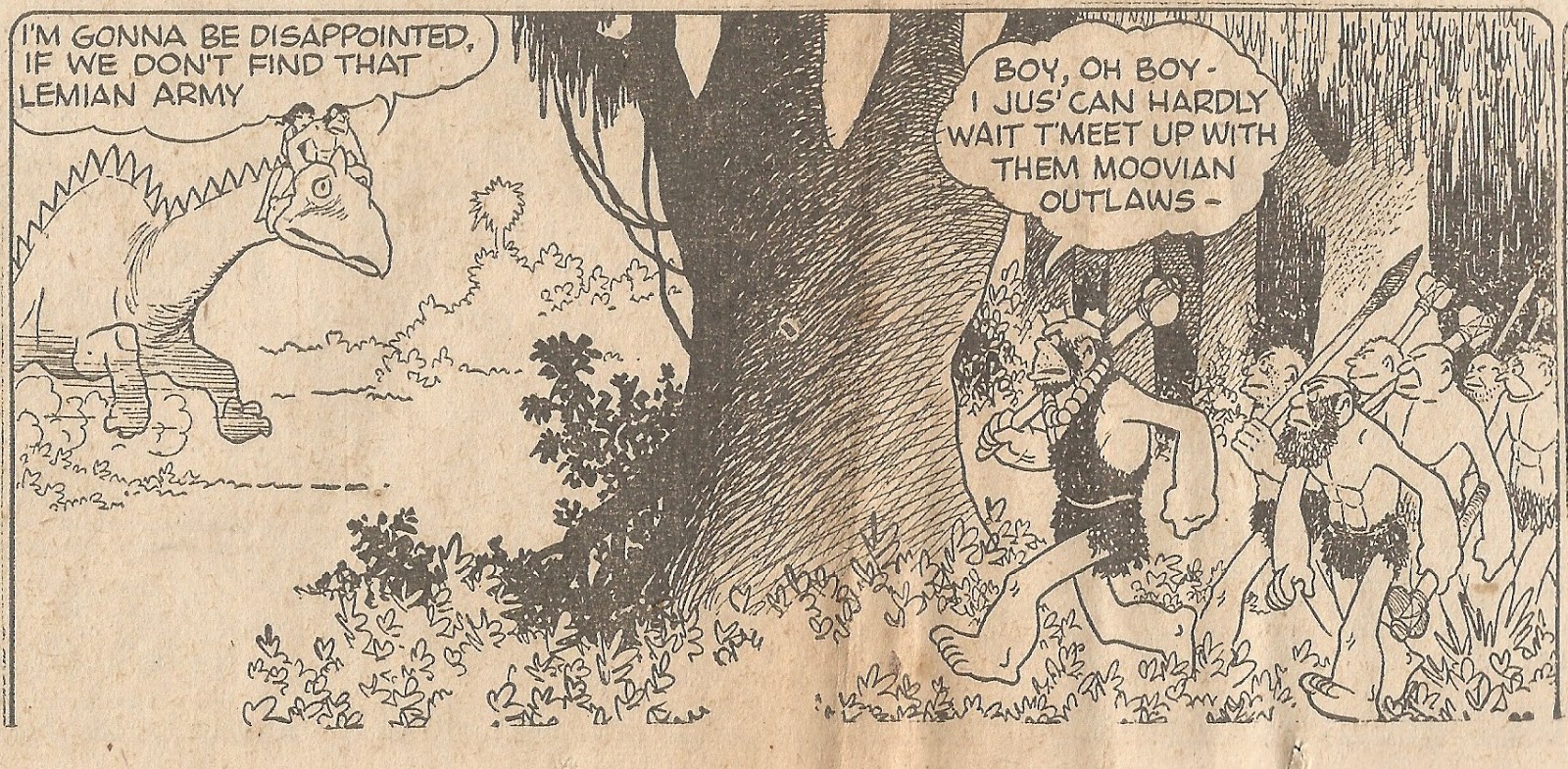 For The Love of History: 1935 Newspaper Funnies Section ~Cartoons