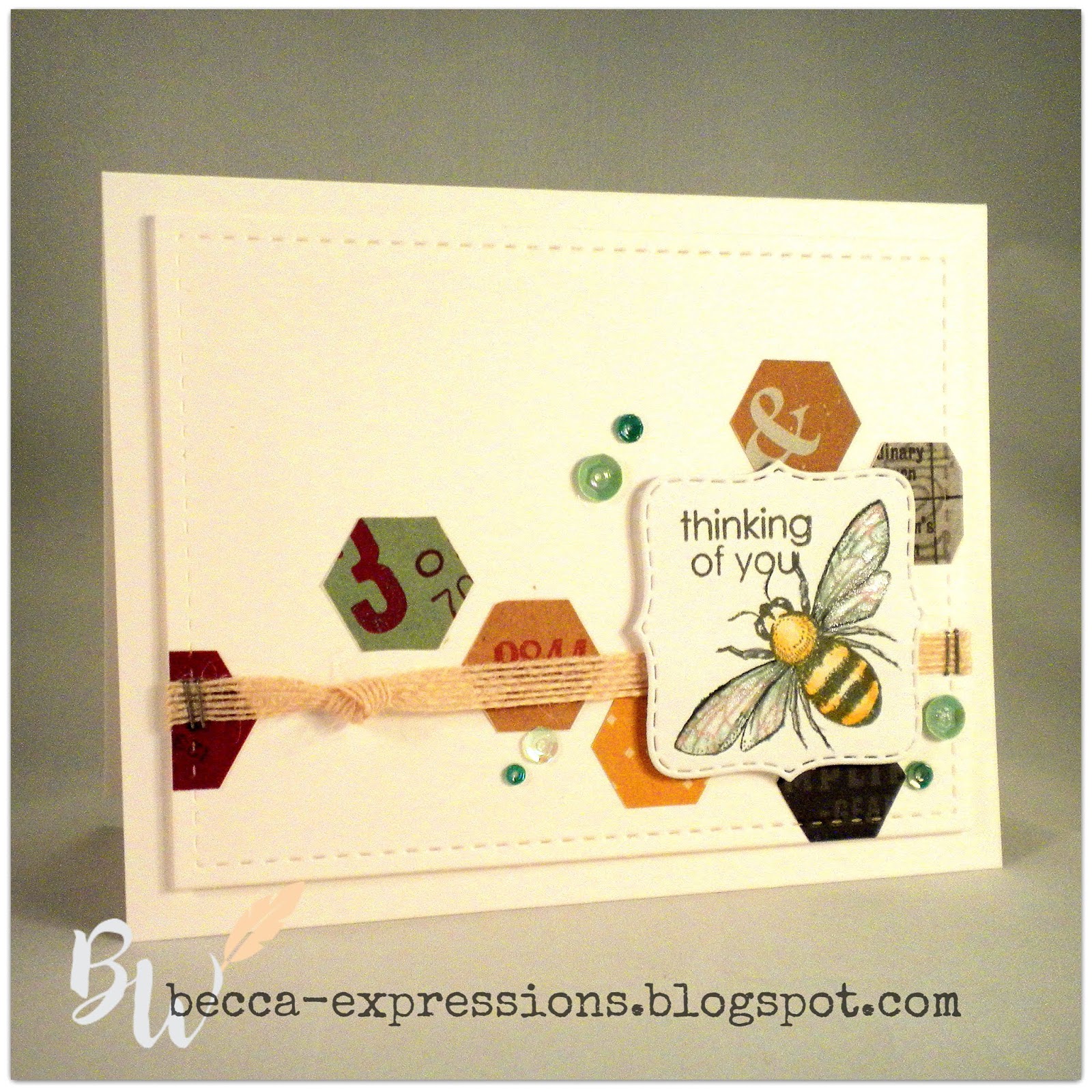 Expressions: Quick and Easy Bee Card