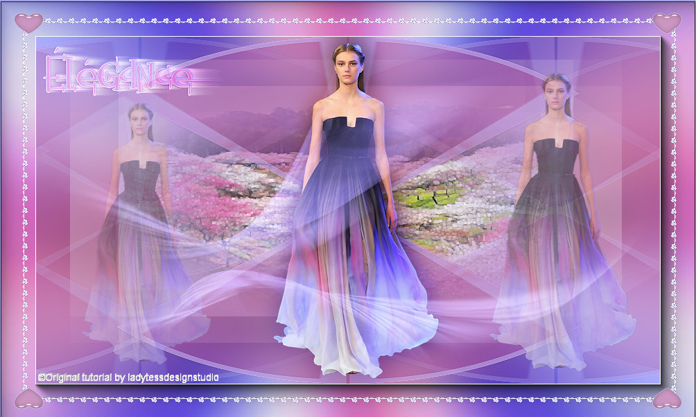 PSP imagens e cores: Lady Tess - Elegance