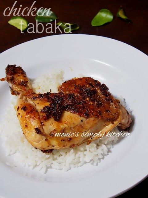 Resep Chicken Tabaka - Monic's Simply Kitchen