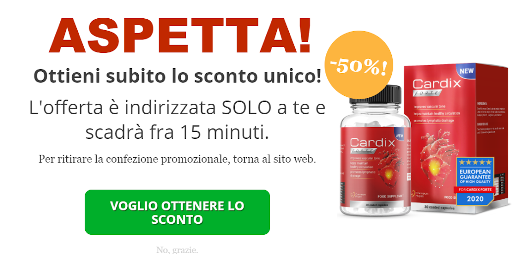 Cardix Forte: Cardix Forte recensioni, ingredienti, effetti collaterali ...