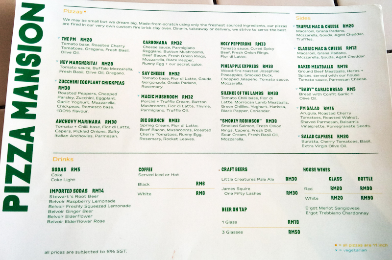 (Eat to Live) or (Live to Eat): WG Pizza Mansion