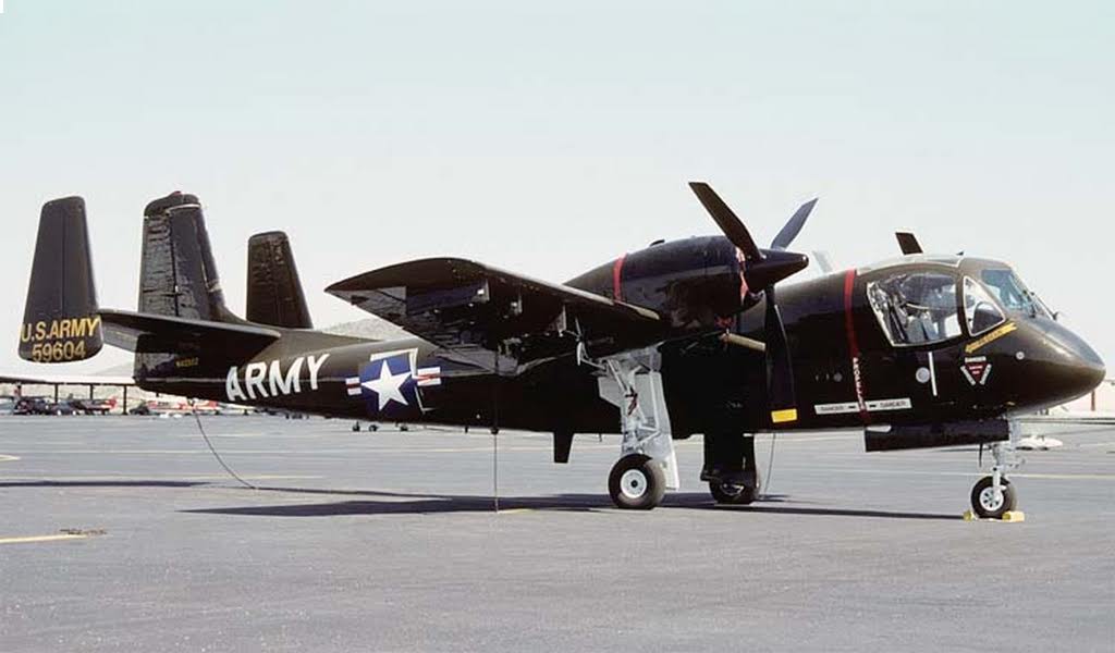 AVIÕES MILITARES: Grumman OV-1 Mohawk